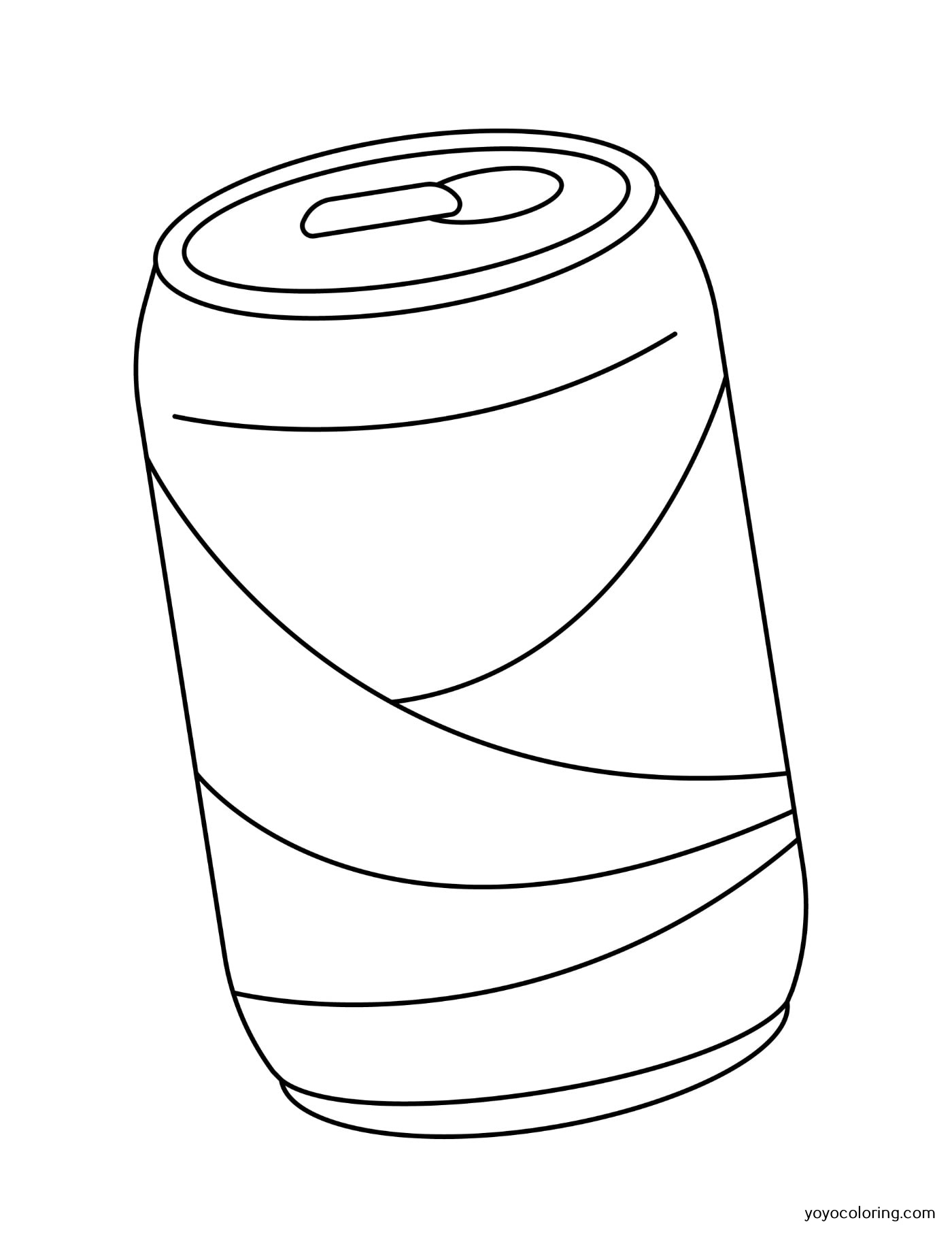 Malvorlage Blechdose